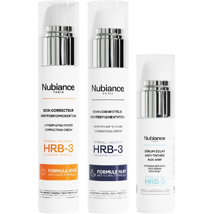 NUBIANCE - Routine anti-taches - HRB-3 - Niacinamide - Peaux noirs ...
